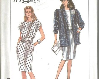 1980s dress pattern | Etsy