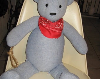 Cowboy teddy bear | Etsy