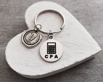 Calculator keychain | Etsy