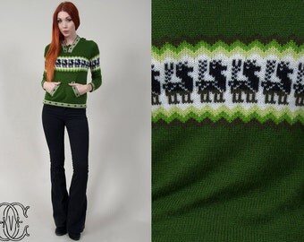 Llama sweater | Etsy