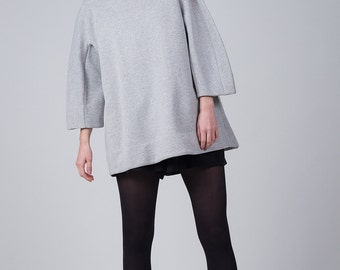 Light grey tunic | Etsy