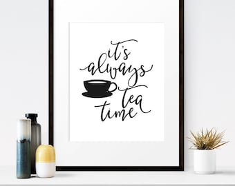 It's always tea time | Etsy