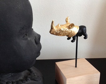 Wood block animals | Etsy