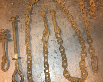 Wrought iron chain | Etsy