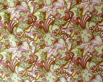 70s fabric | Etsy