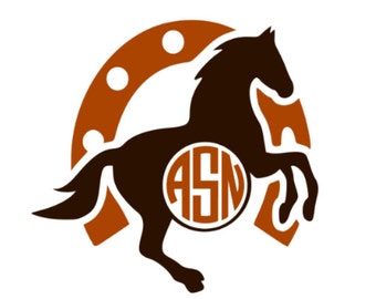 Horse vinyl decal | Etsy