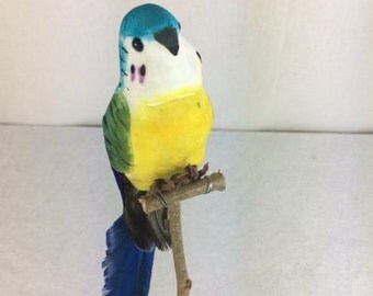 Parrot cake topper | Etsy