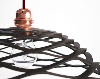 Leather lamp shade | Etsy