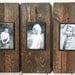 Rustic Wood Frame Picture Frame Set Rustic Picture Frame