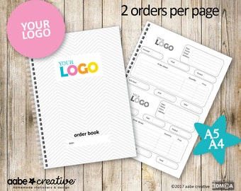 Custom receipt book | Etsy