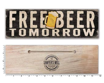 Free beer tomorrow | Etsy