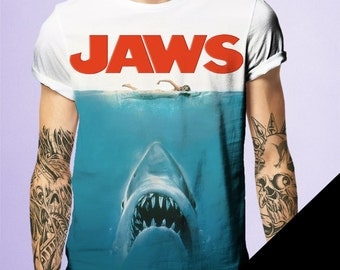 Jaws t shirt | Etsy