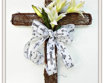 Cemetery wreath | Etsy