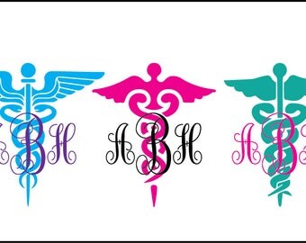 Doctor monogram | Etsy