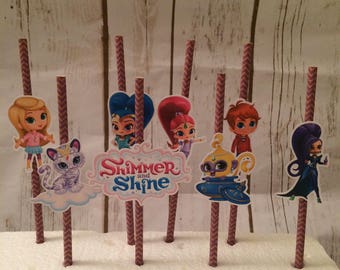 Shimmer and shine cake topper | Etsy