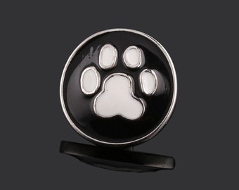 Paw print buttons | Etsy
