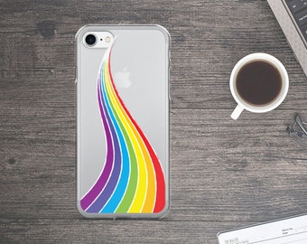 Rainbow phone case | Etsy