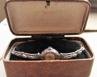 Marcasite watch | Etsy