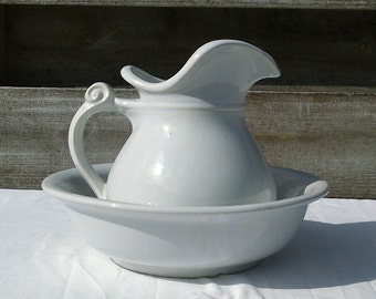 Mccoy pitcher bowl | Etsy