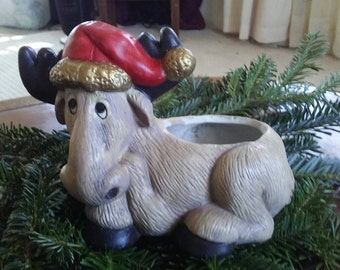 Moose planter | Etsy