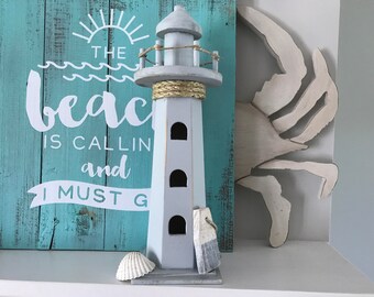 lighthouse beach decor cottage decor seaside print beach
