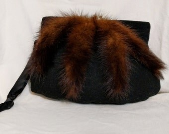 Mink purse | Etsy