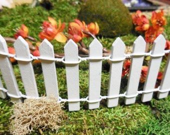 Fairy garden fence | Etsy