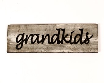 Grandchildren decals | Etsy