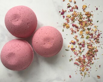 Pink bath bomb | Etsy