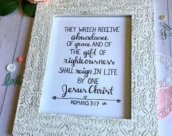 Romans 5 | Etsy