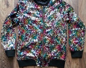 Sequin jacket | Etsy