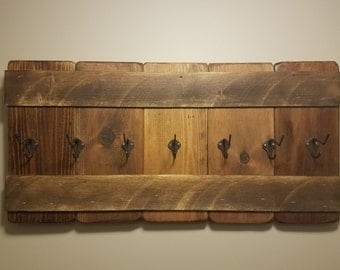 Country coat rack | Etsy