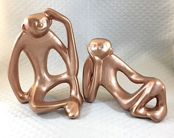 Ceramic monkey | Etsy