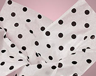 Polka dot tissue | Etsy