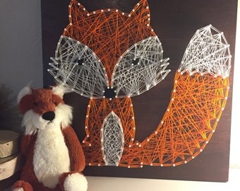 Fox string art | Etsy