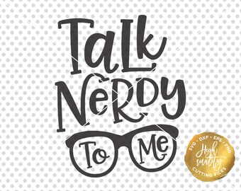 Nerd svg files | Etsy