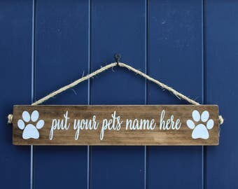 Pet signs | Etsy
