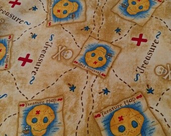 Fabric with skulls | Etsy