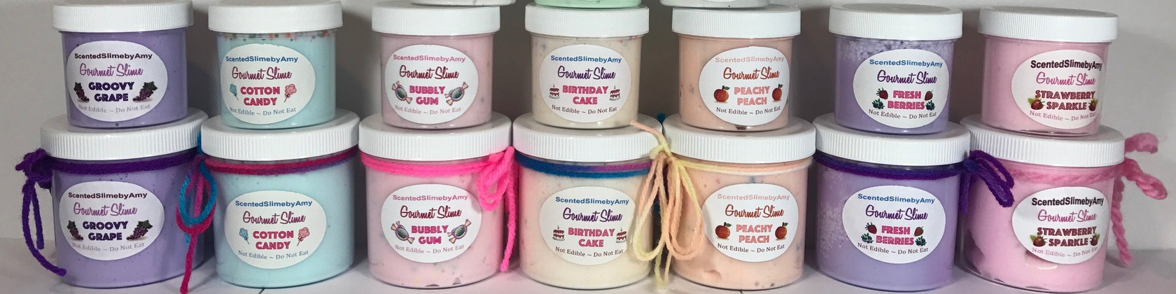 Unique & Original Scented Slime by ScentedSlimeByAmy on Etsy