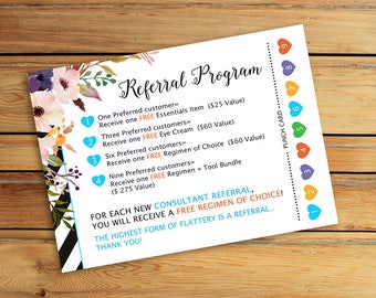 Referral card | Etsy