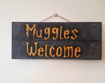 Welcome muggles | Etsy
