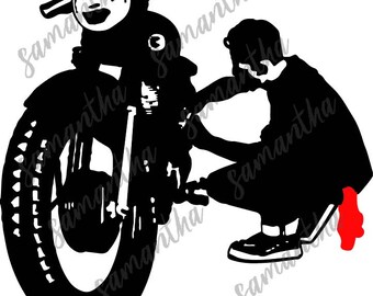 Motorcycle svg | Etsy