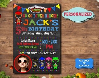 Rangers invitation | Etsy