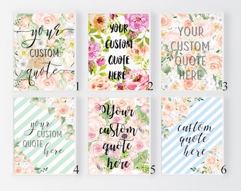 Floral poster | Etsy