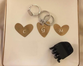 Wedding ring plate | Etsy