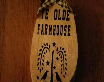 Primitive wall decal | Etsy