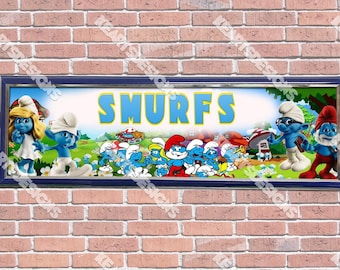 The smurfs poster | Etsy