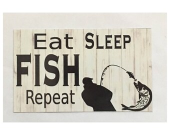 Fresh fish sign | Etsy
