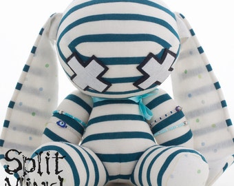 Split Mind Plush by splitmind on Etsy