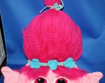Crochet troll hat | Etsy